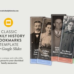 Designed-For-You Custom Family History Book Template – The Creative ...
